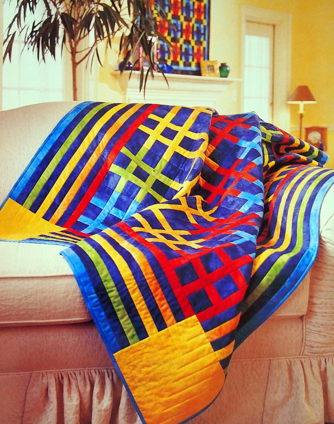 At Home With Patrick Lose - Colorful Quilted Projects Vintage Paperback ...