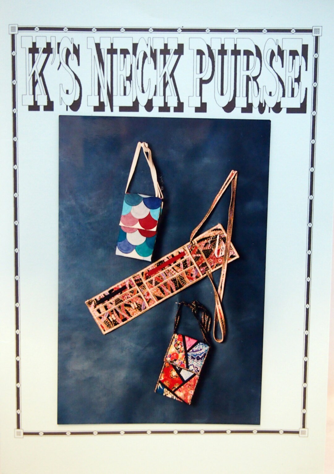 K's Neck Purse by Kay Bryant Vintage Uncut Sewing Pattern Packet 1995 ...