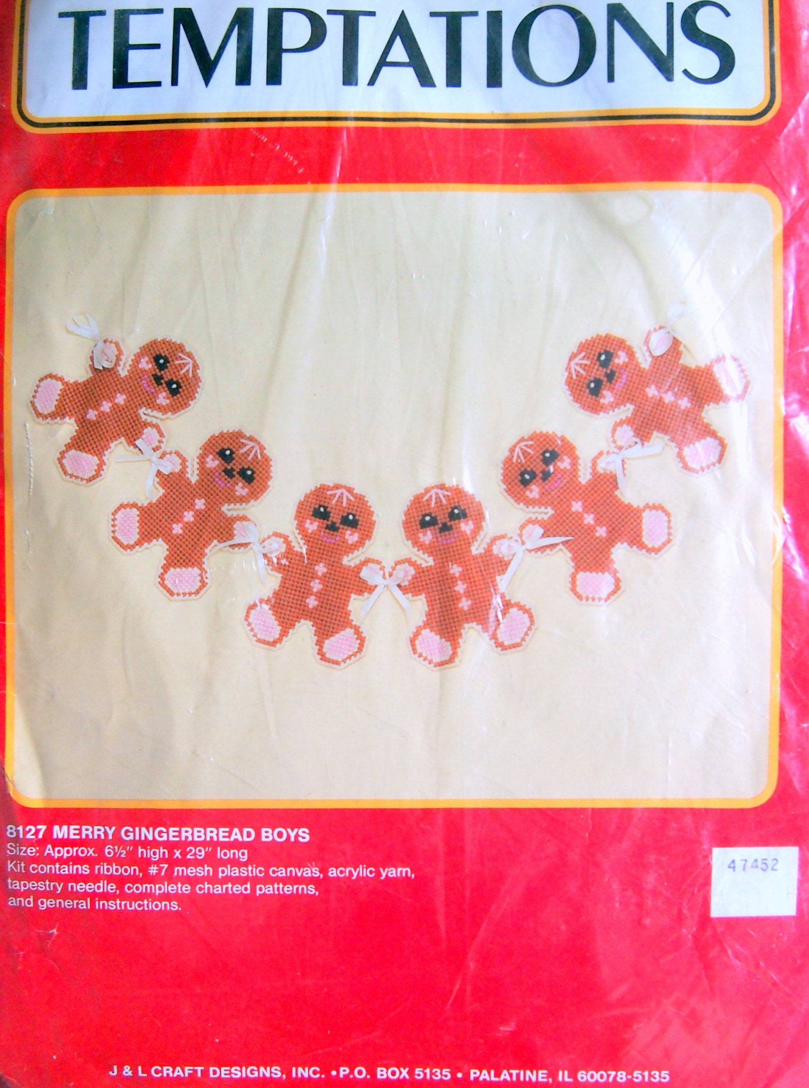 Merry Gingerbread Boys Temptations by J & L Craft Designs - Etsy