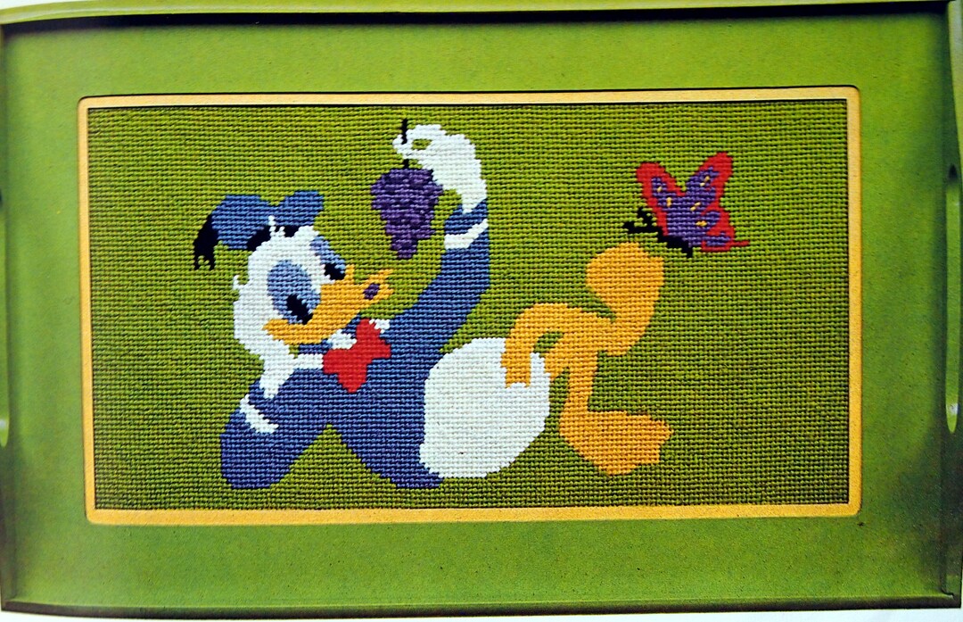 Walt Disney Characters Needlepoint Book by Lisbeth Perrone Vintage ...