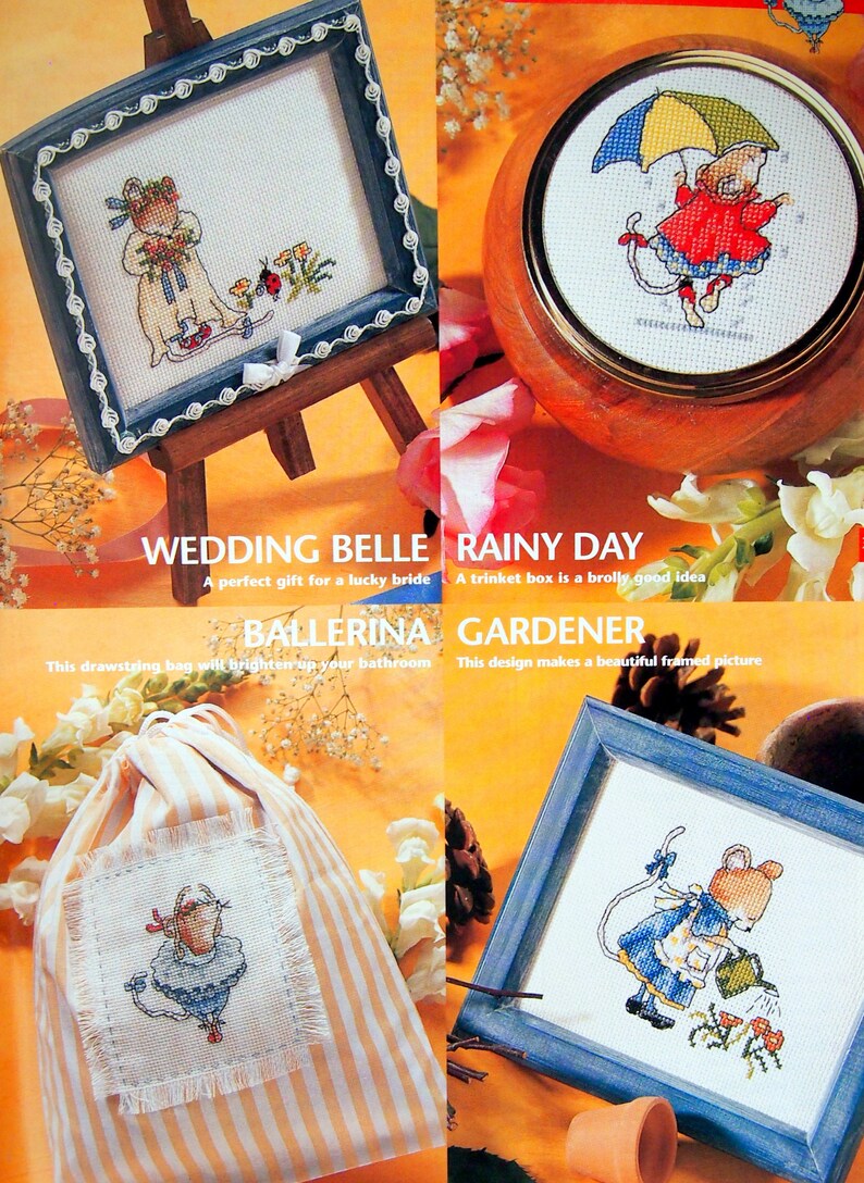 Cross Stitcher Cuties Issue 1 Vintage British Cross Stitch Pattern ...