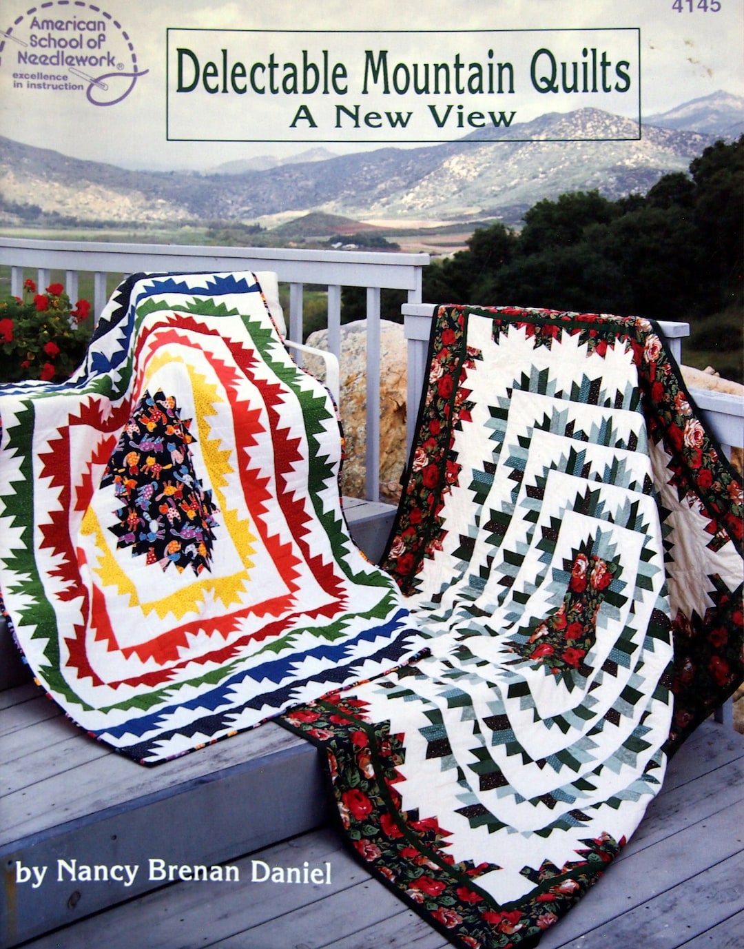 Delectable Mountain Quilts A New View by Nancy Brenan Daniel Vintage ...