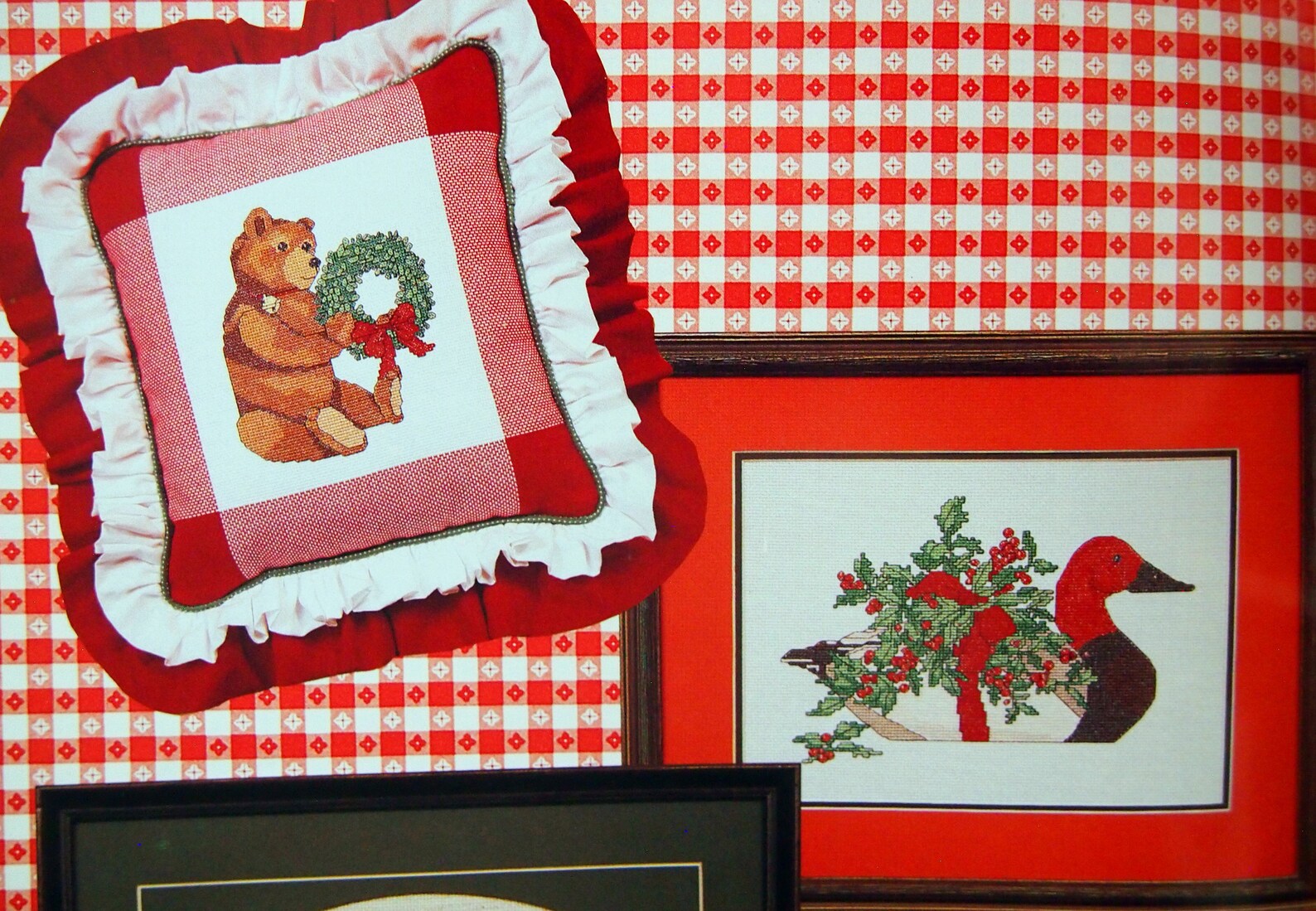 A Gordon Fraser Christmas Vintage Cross Stitch Pattern Booklet - Etsy