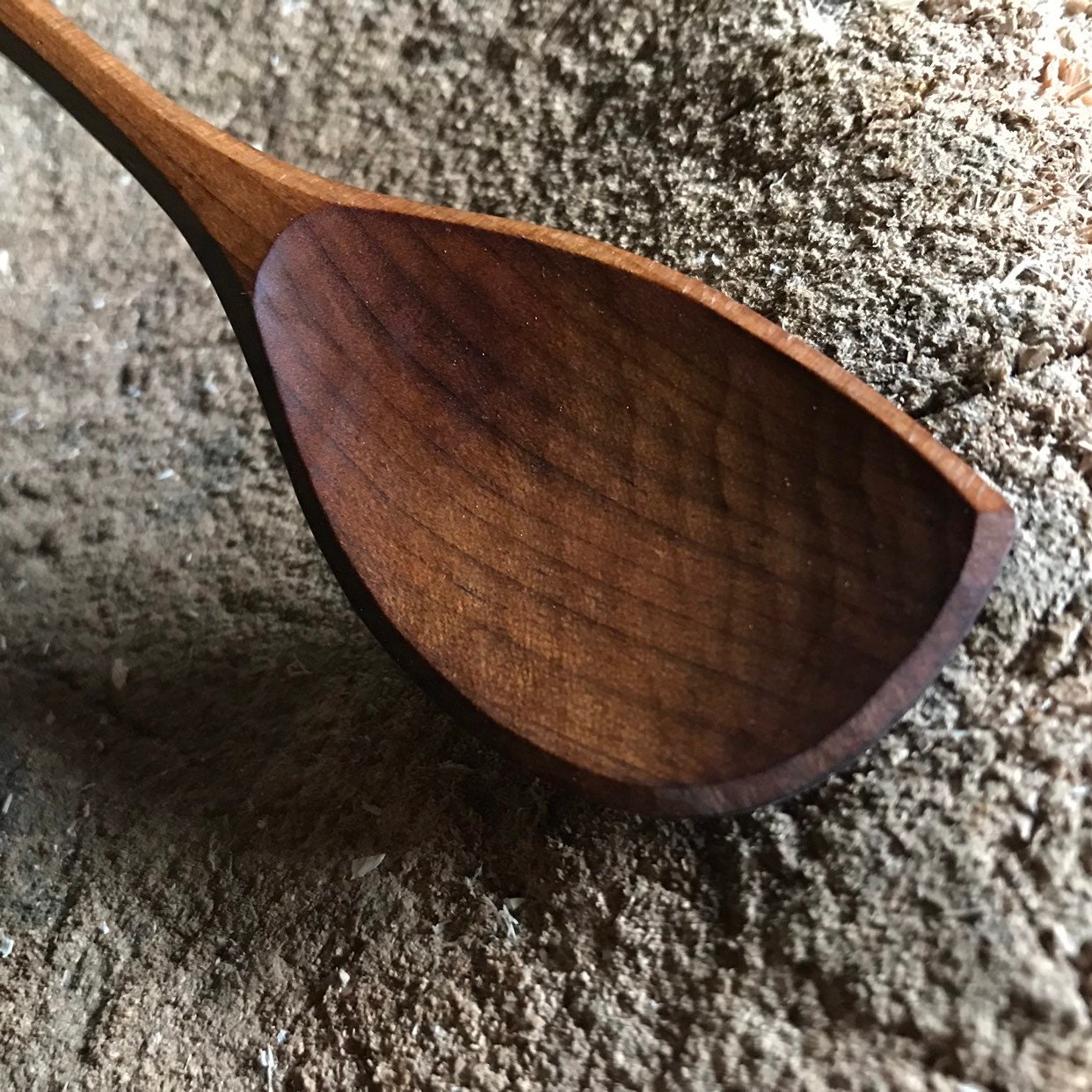 9 wooden spoon, light cooking spoon, eating spoon, all in one bushcraft ...