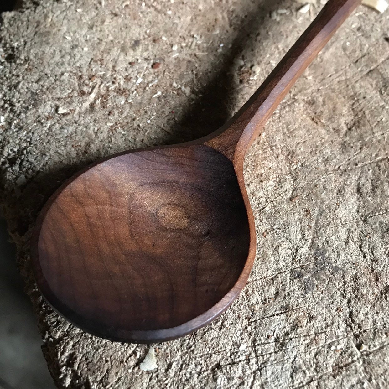 9 wooden spoon, light cooking spoon, eating spoon, all in one bushcraft ...