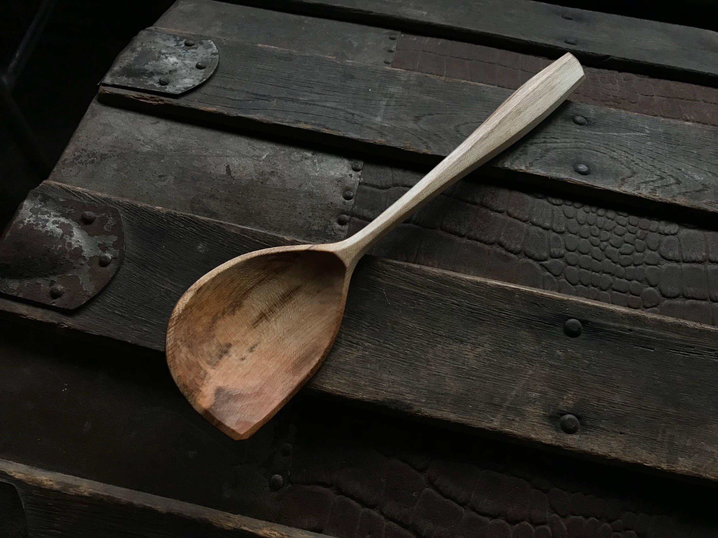 11 left handed spoon, wooden spoon, cooking spoon, serving spoon, hand ...