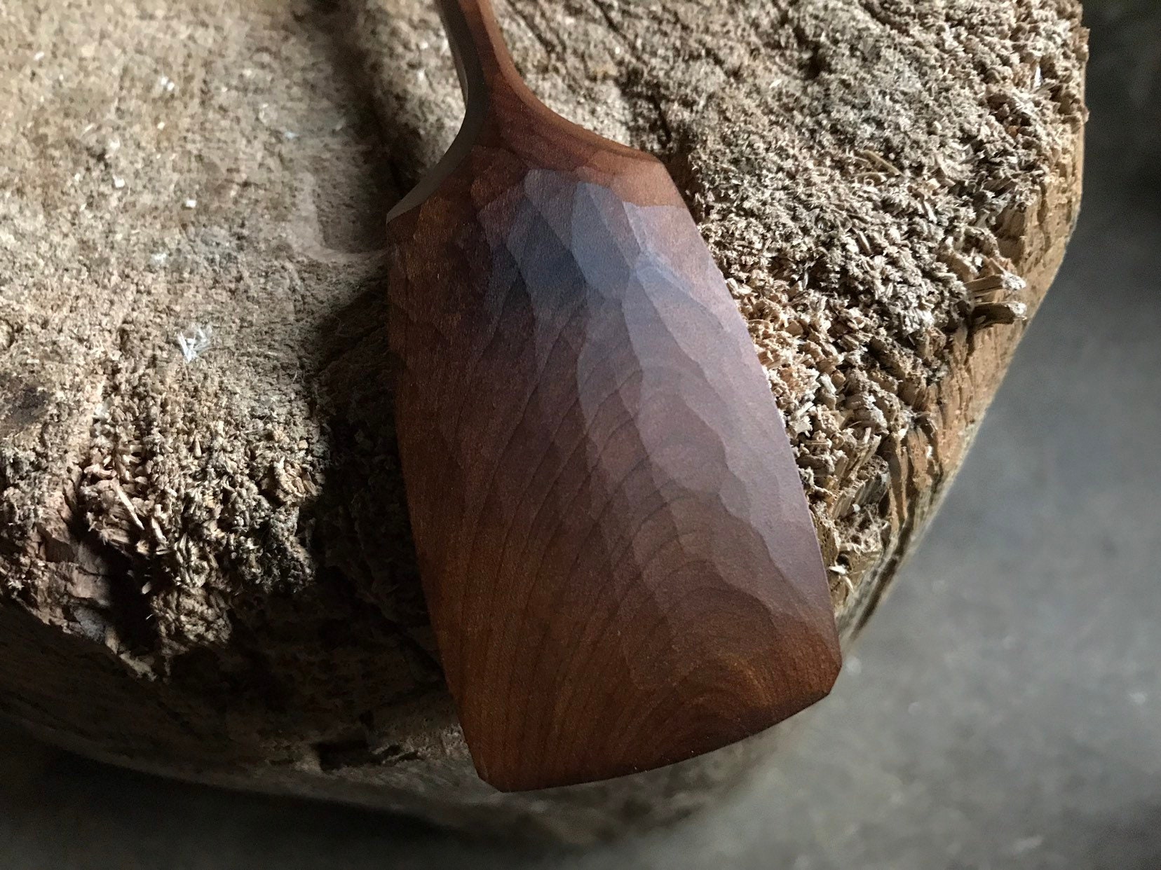 9 wooden spoon, light cooking spoon, eating spoon, all in one bushcraft ...