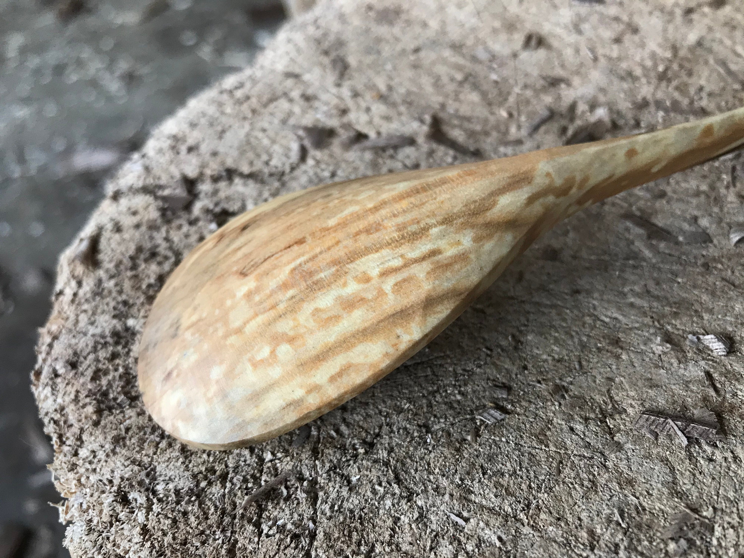 9 bushcraft spoon, wooden spoon, cooking spoon, soup spoon, all in one ...