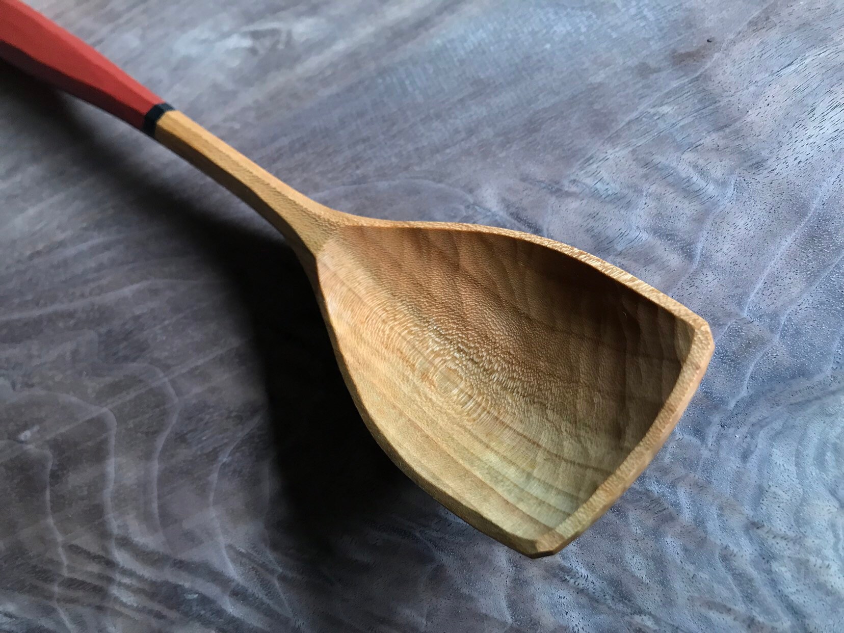 12 serving spoon, cooking spoon, hand carved wooden spoon
