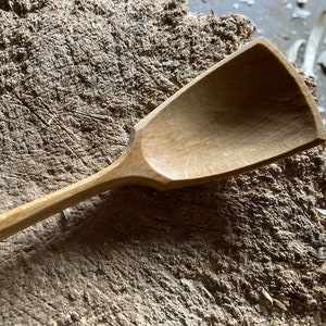 Wok Style Cooking Spoon, 10” Wooden Spoon - Etsy