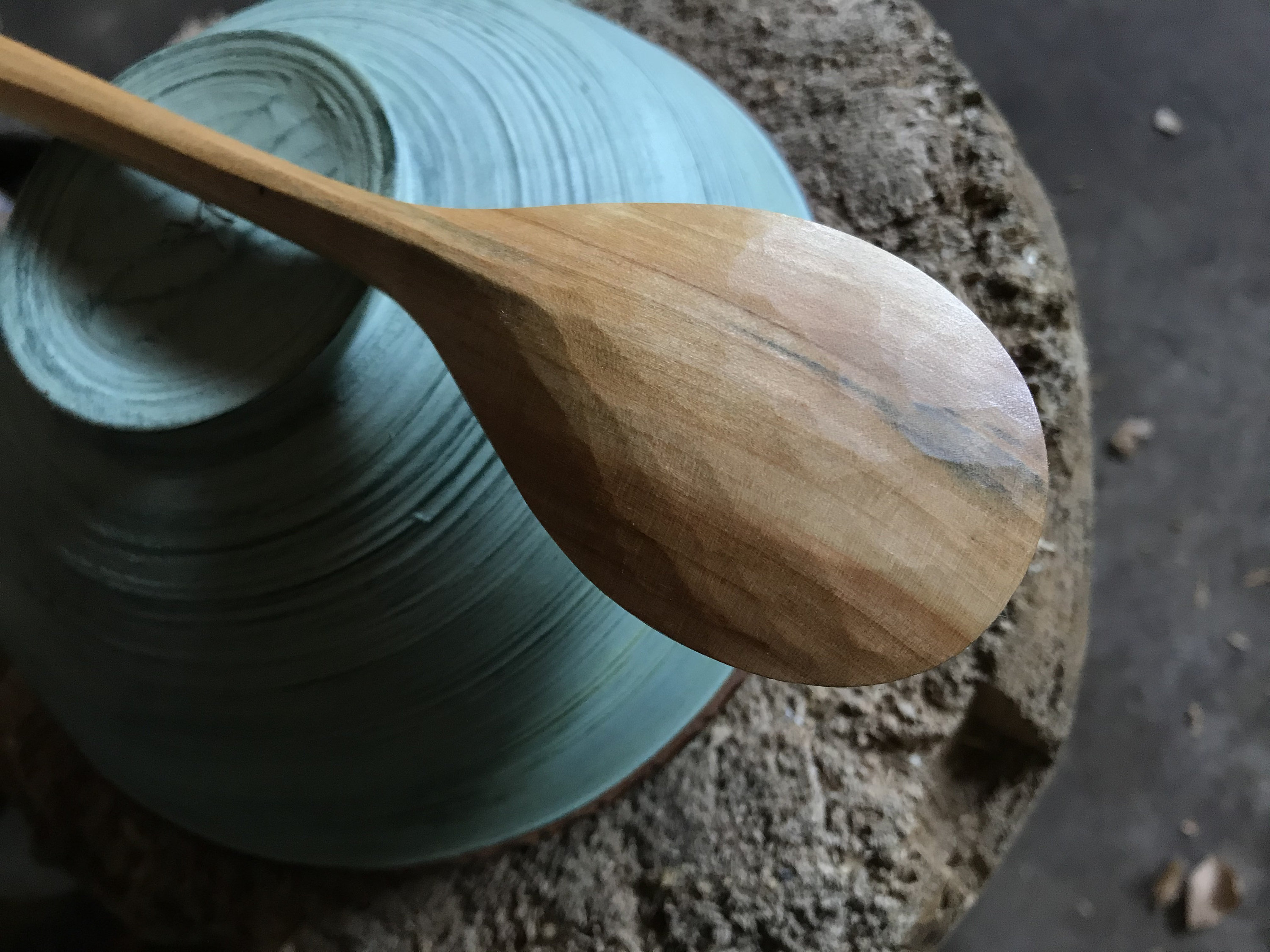 9 bushcraft spoon, wooden spoon, cooking spoon, soup spoon, all in one ...