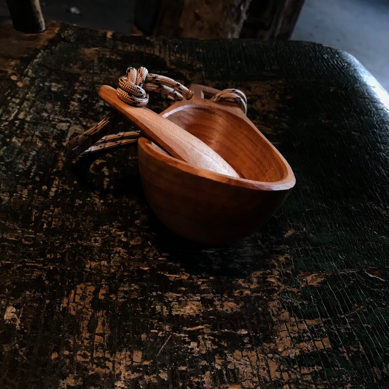 Noggin, canoe cup, voyaguer cup, scoop