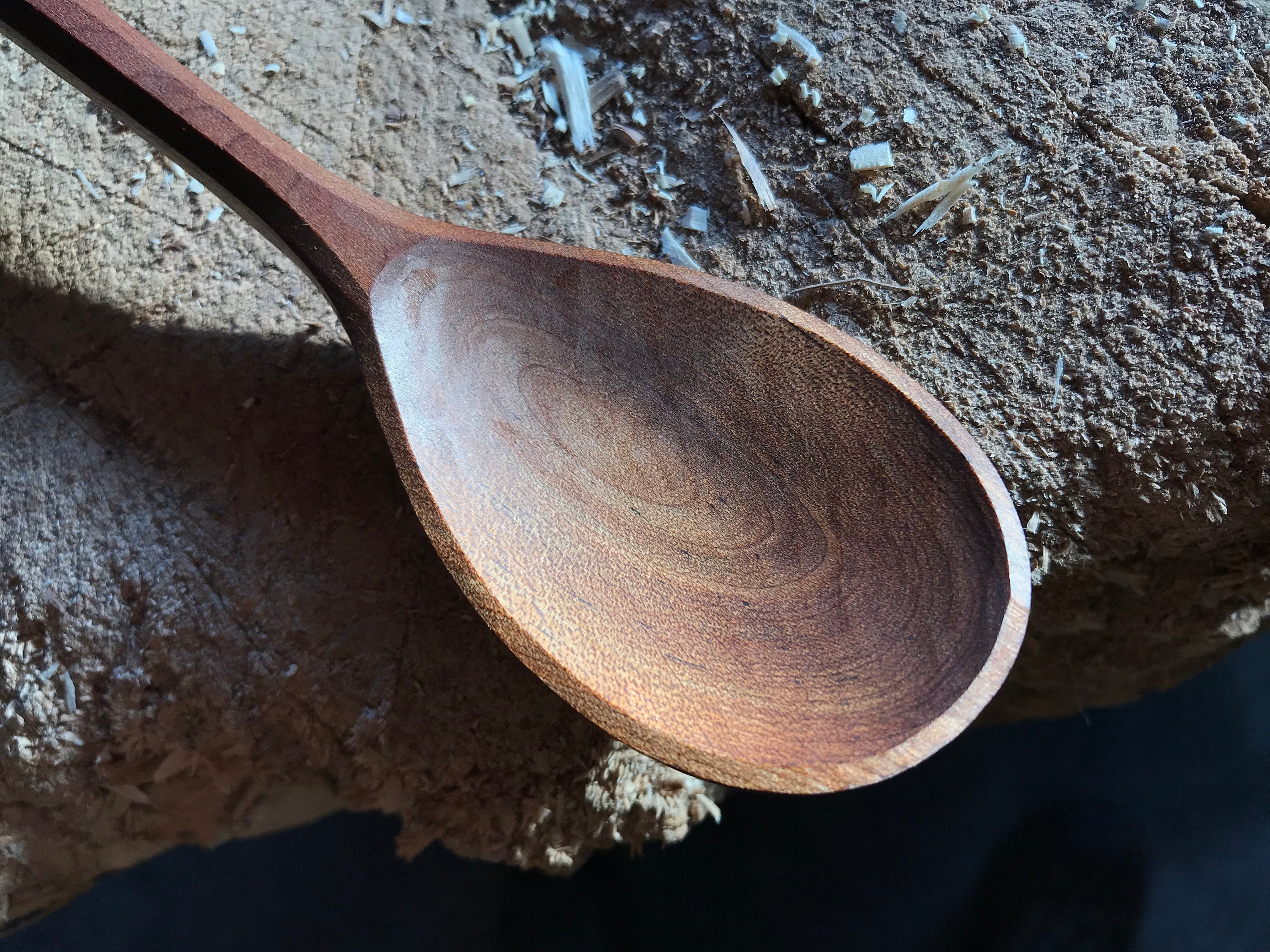 7 eating spoon, table spoon, wooden spoon, serving spoon, hand carved ...