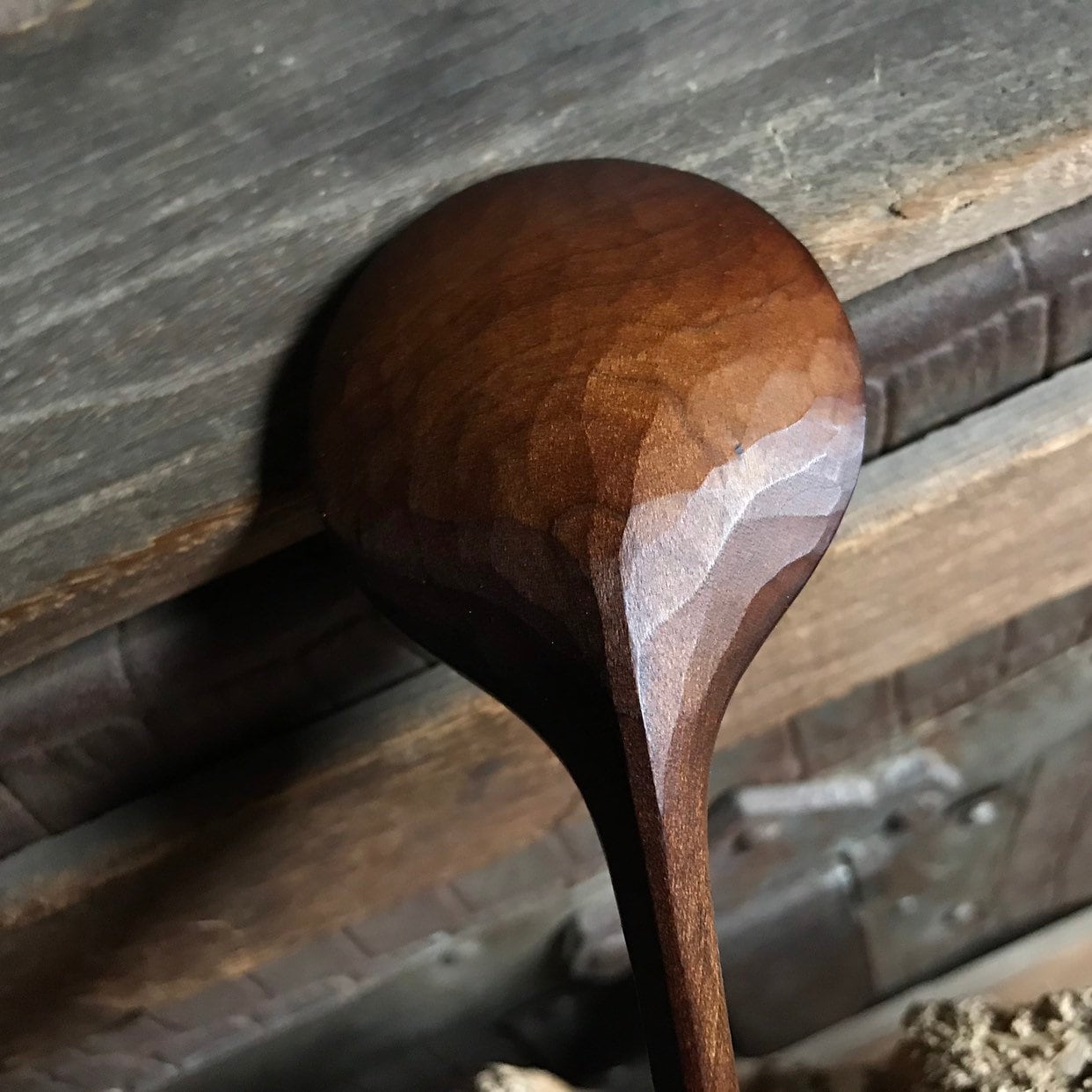 9 wooden spoon, light cooking spoon, eating spoon, all in one bushcraft ...