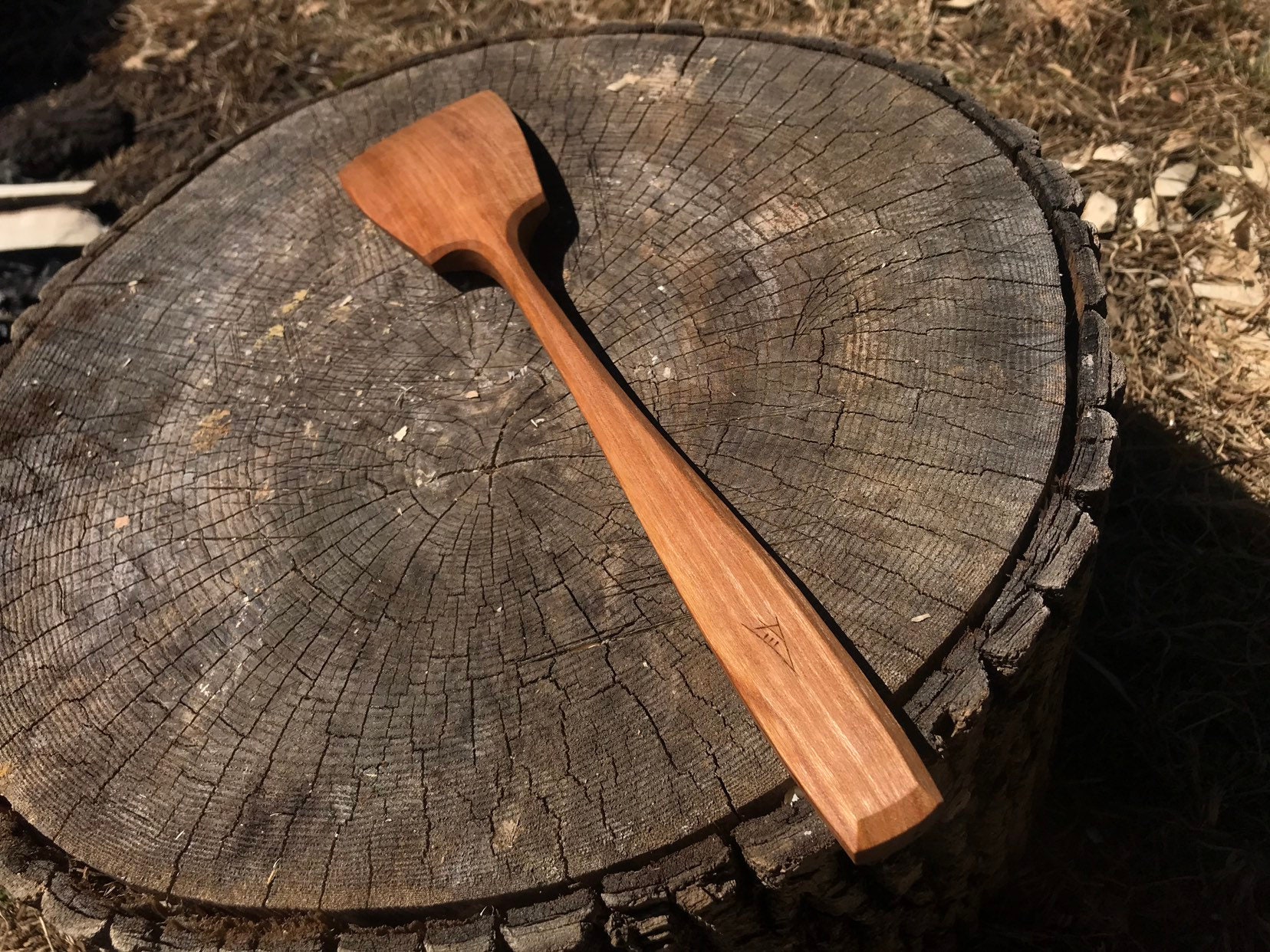 11 wok style spoon, wooden spoon, cooking spoon, serving spoon, made ...