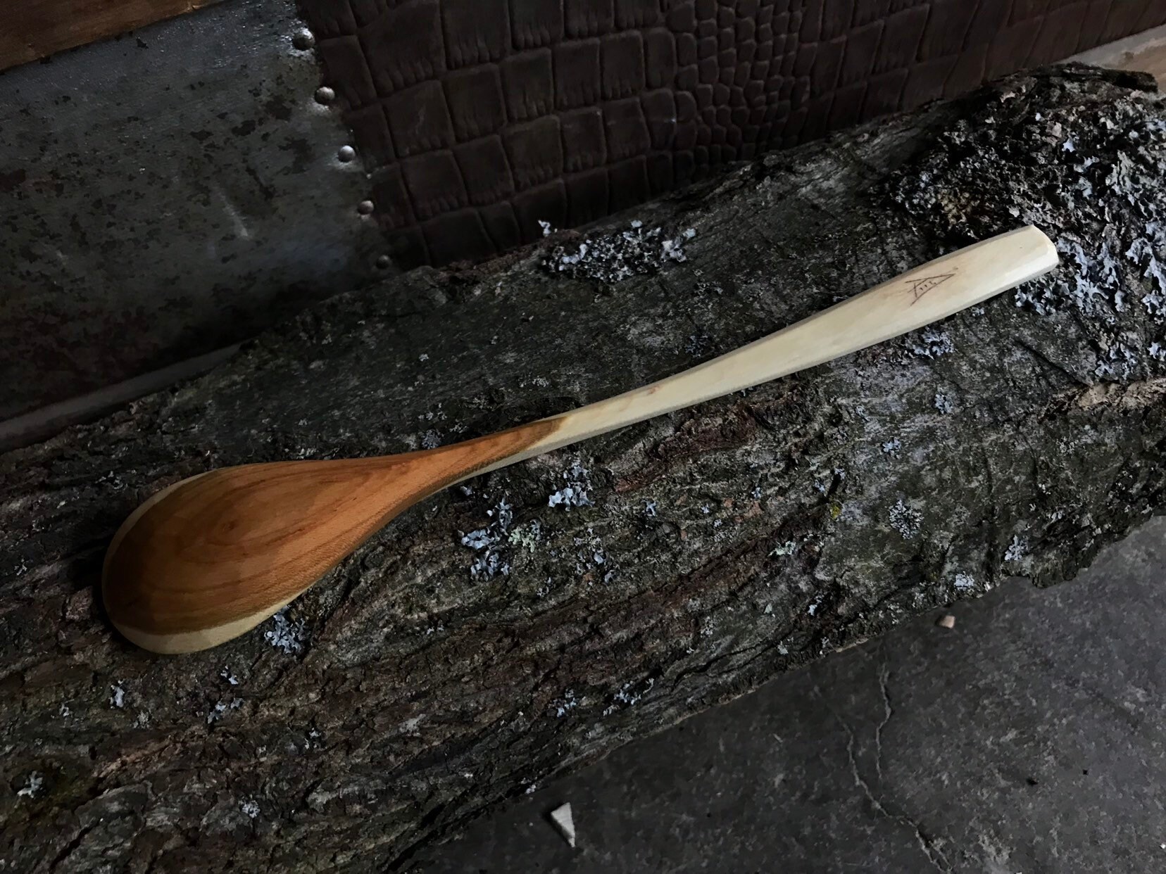 9 cooking spoon, soup spoon, all in one bushcraft spoon, hand carved ...