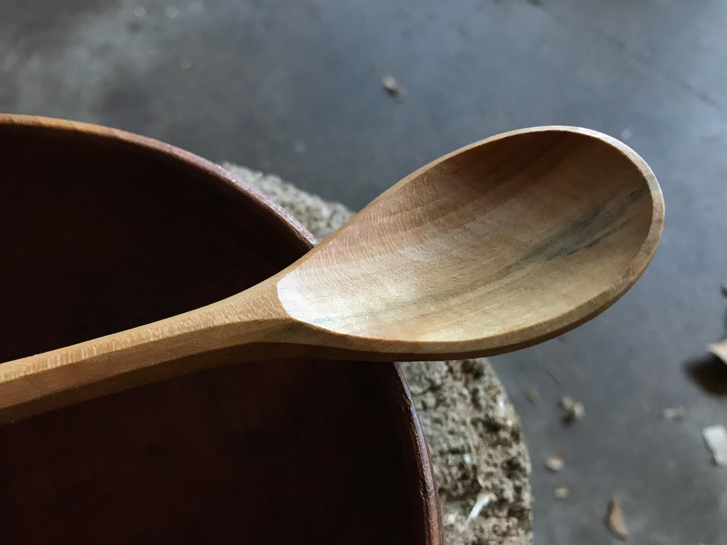 9 bushcraft spoon, wooden spoon, cooking spoon, soup spoon, all in one ...
