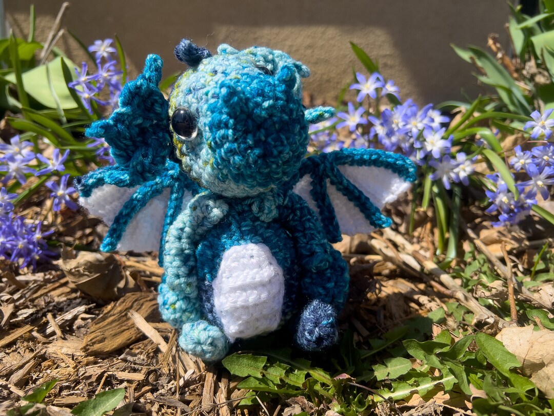 Sitting Dragon - Etsy