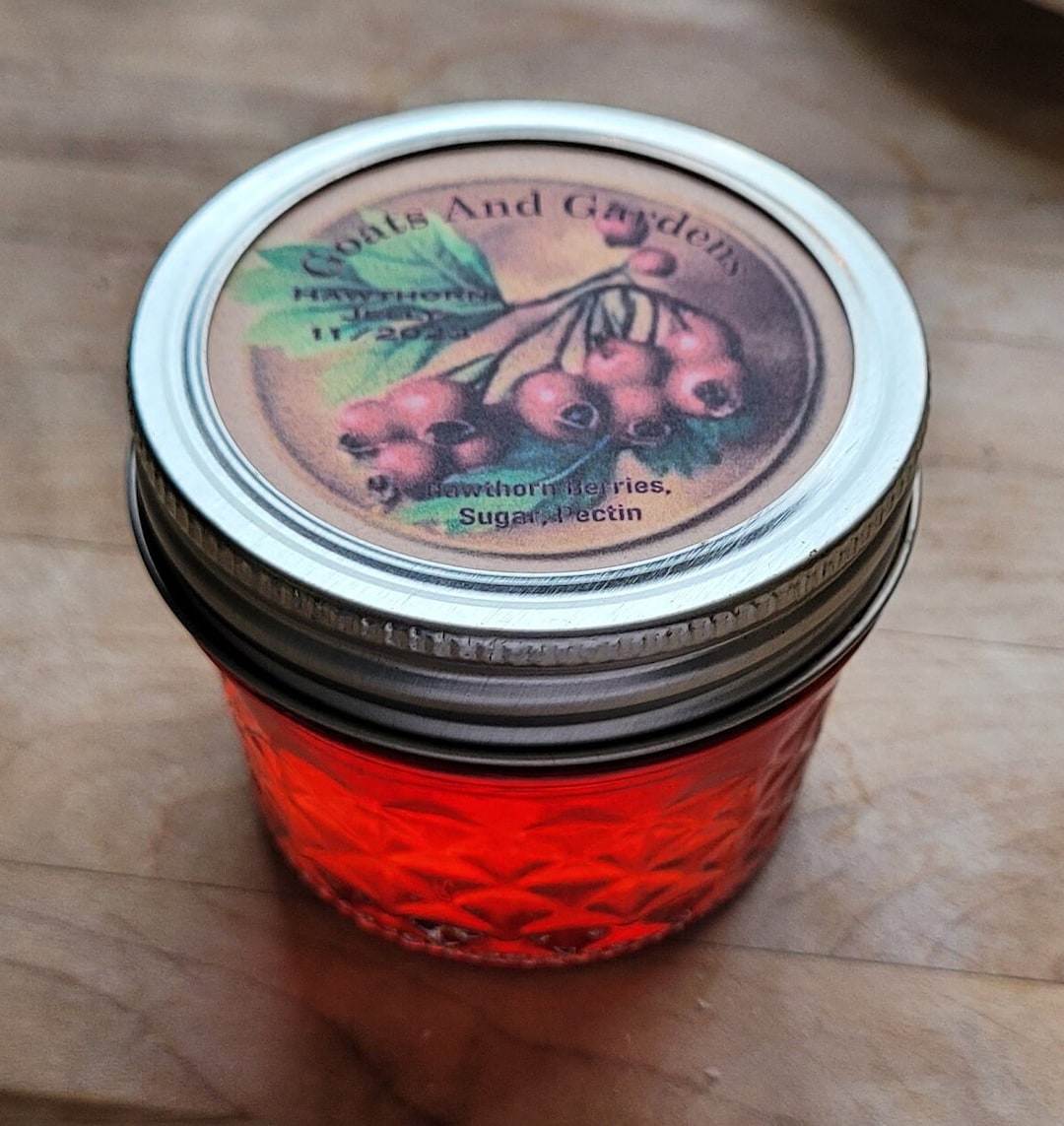 Hawthorn Jelly Wild Forage, 4 Ounce Jar - Etsy