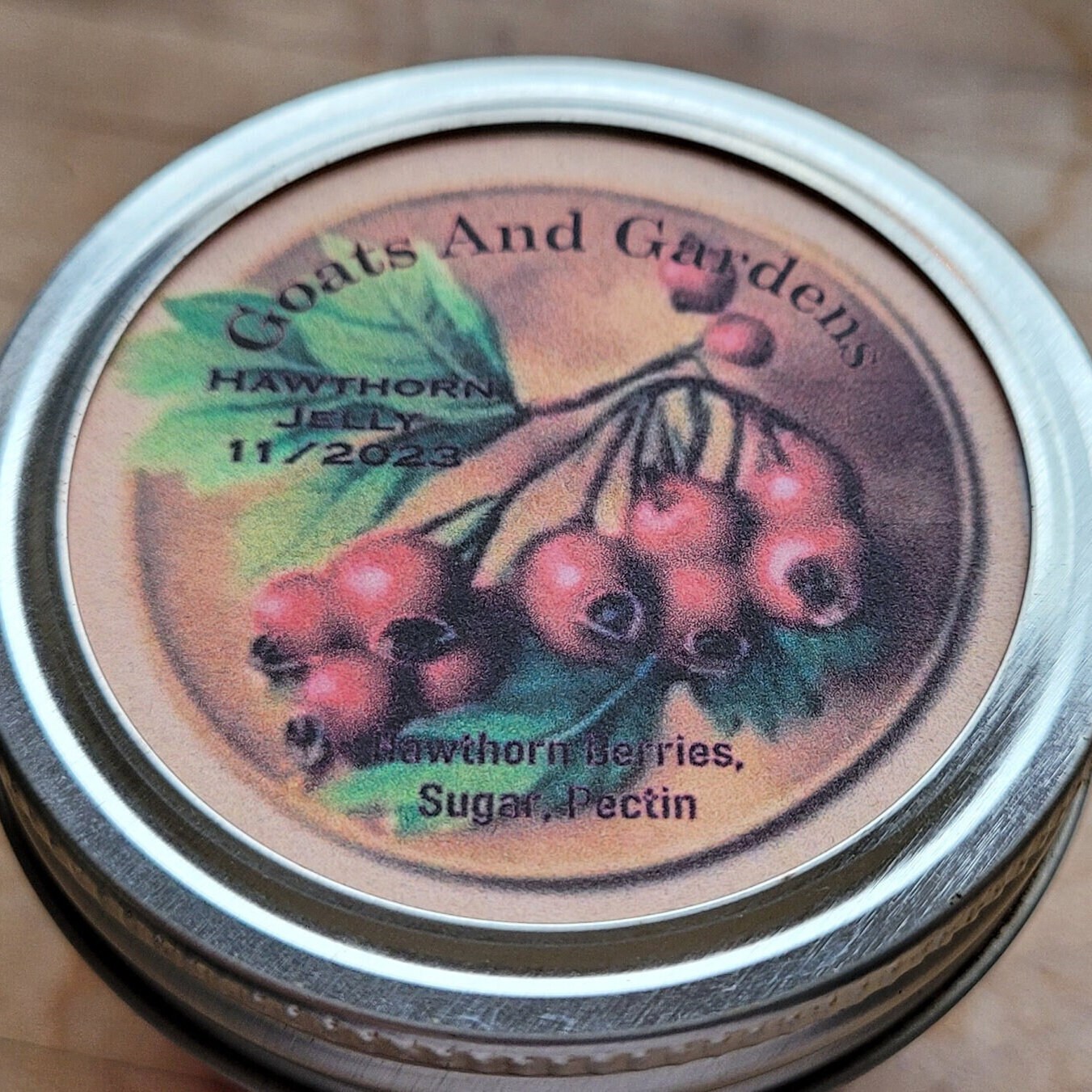 Hawthorn Jelly Wild Forage, 4 Ounce Jar - Etsy