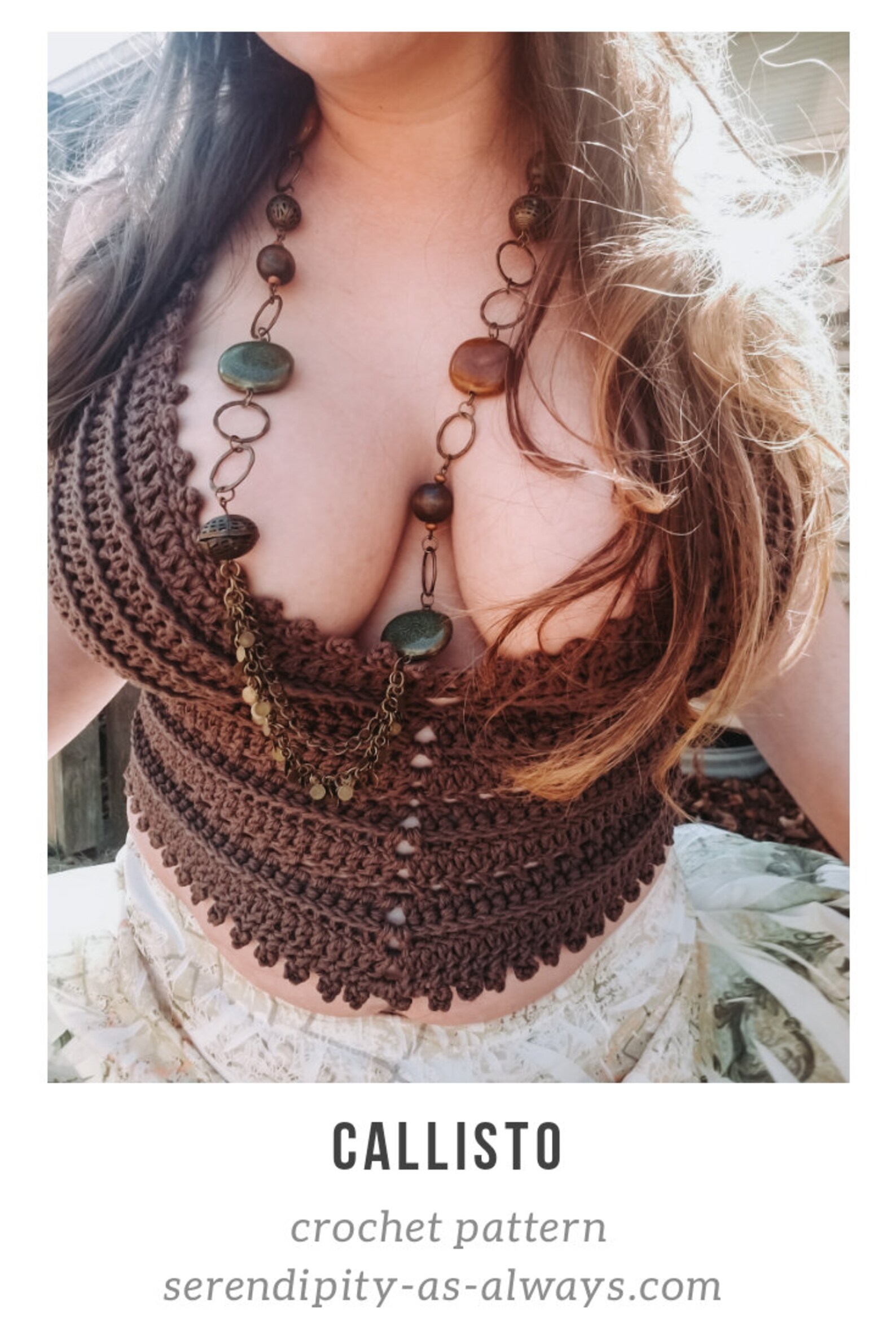 Crochet PATTERN Callisto Crop Top Crochet Pattern - Etsy