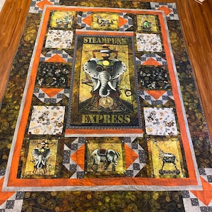 Twin Size Quilt Steampunk! - Etsy