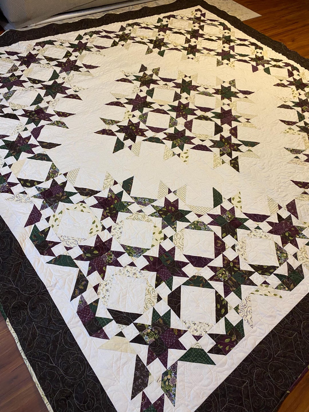 King Size Quilt. Family Size! 112” Square - Etsy