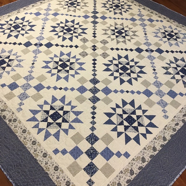 Blue Ridge Quilt - Etsy