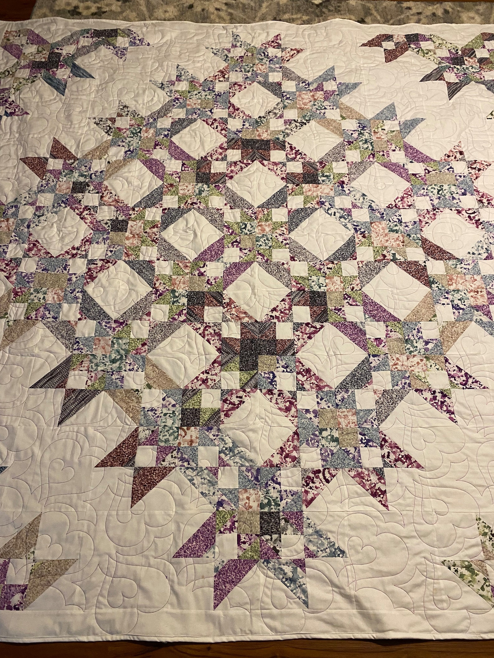 Queen 9 Sisters Quilt - Etsy