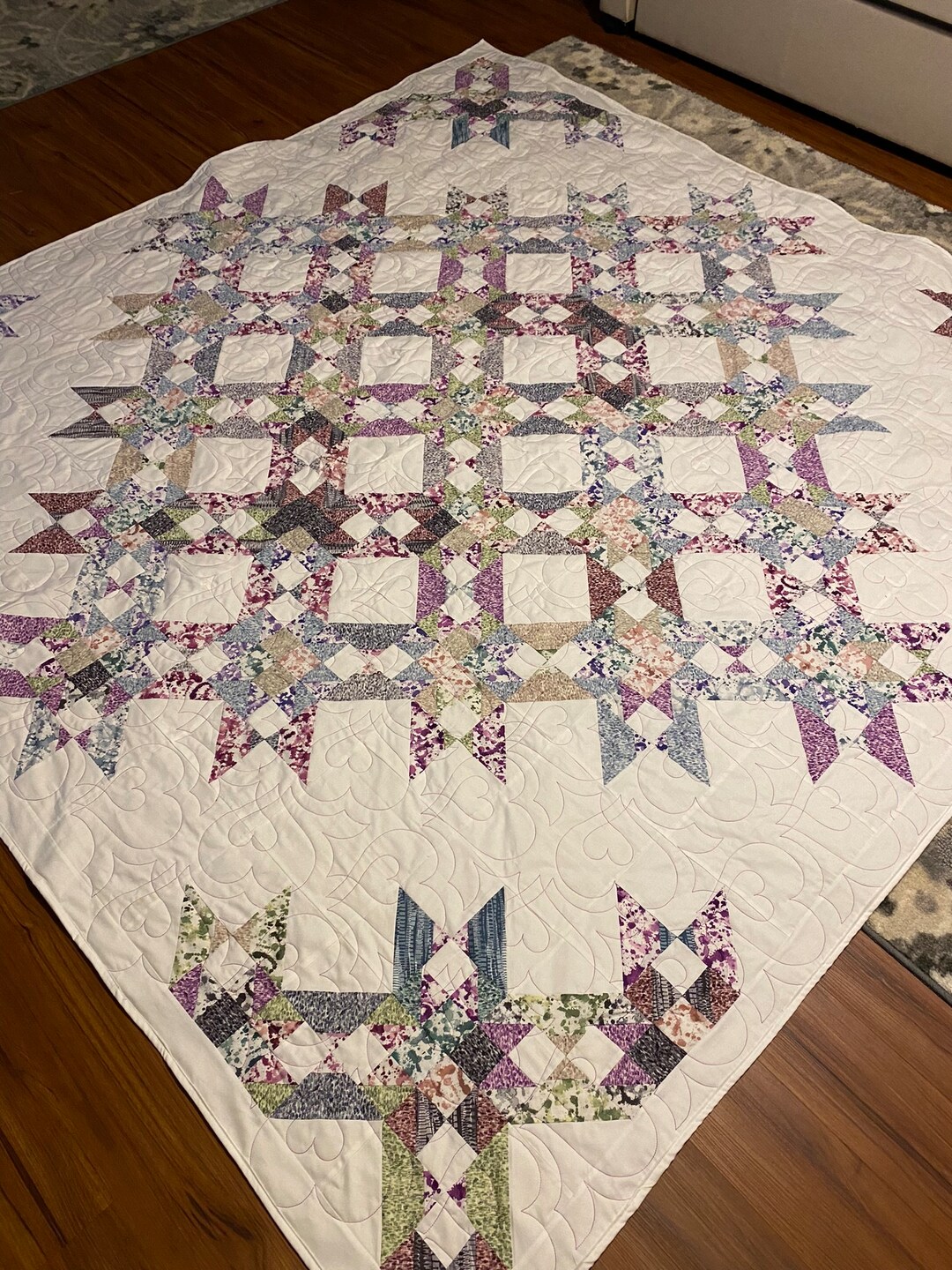 Queen 9 Sisters Quilt - Etsy