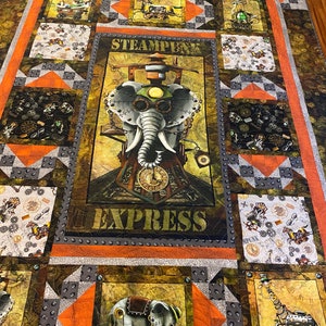Twin Size Quilt Steampunk! - Etsy