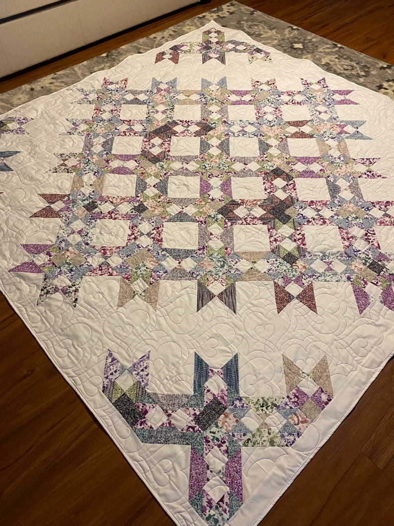 Queen 9 Sisters Quilt - Etsy