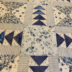83” Square Blue Breeze Quilt - Etsy