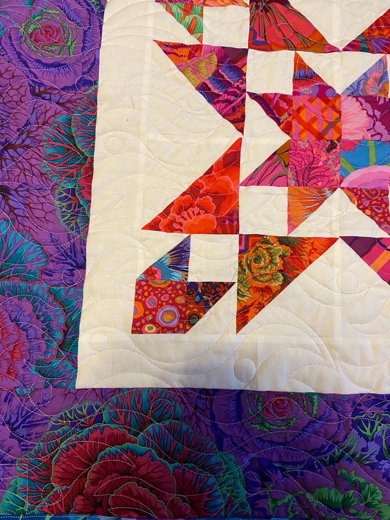 78” Square 9 Sister’s Quilt - Etsy