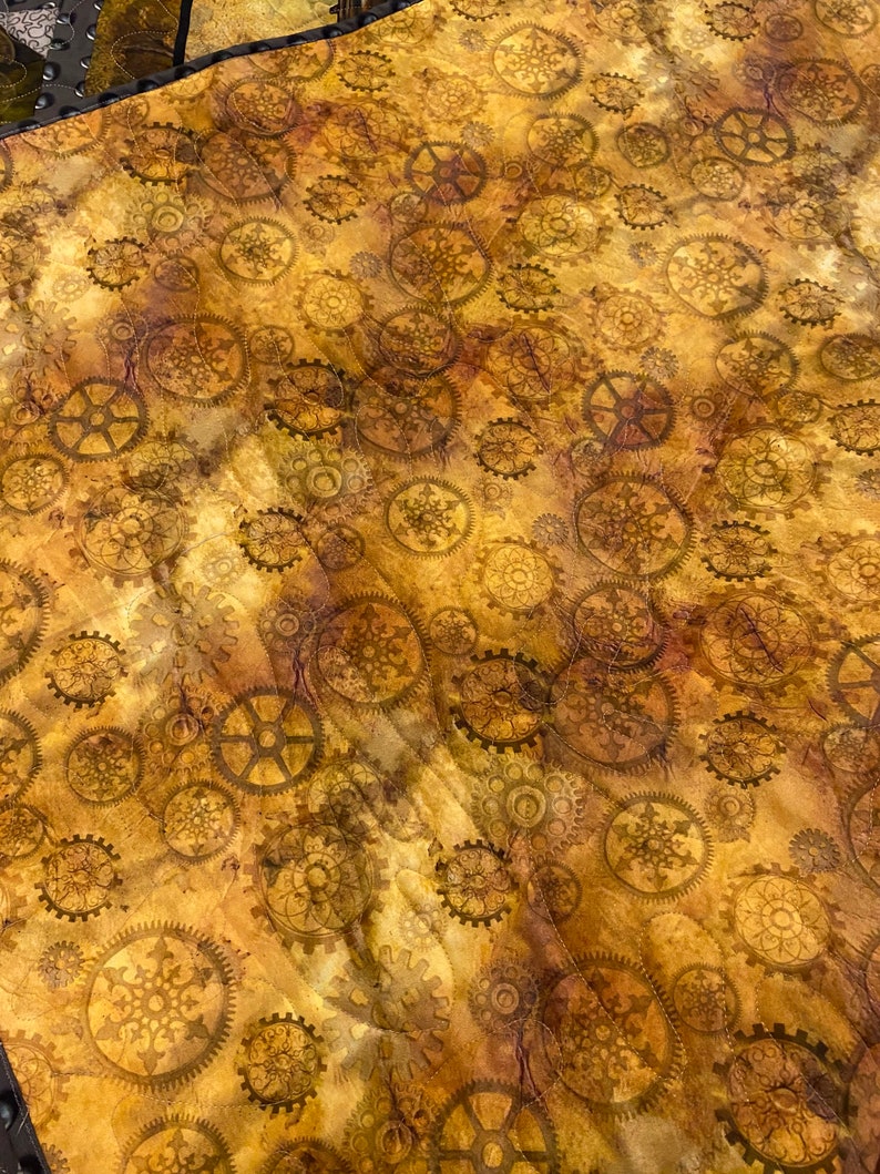 Twin Size Quilt Steampunk - Etsy