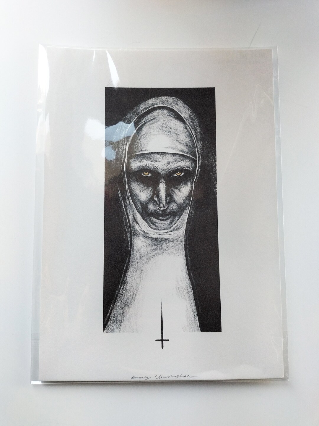 Valak Portrait A4 Print - Etsy