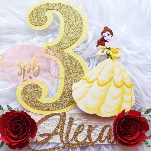 Beauty and the Beast Party Belle Belle Decor Princess - Etsy