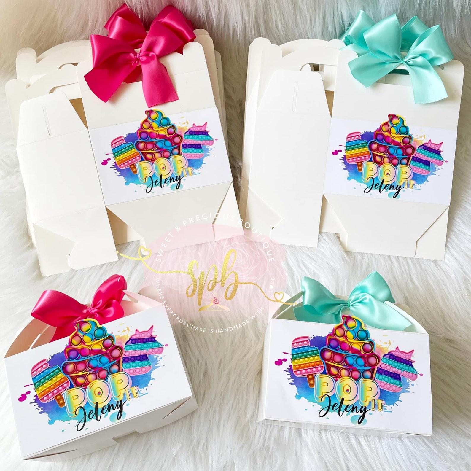 Fidget Pop It Cake Topper Pop It Cake Topper Fidget Banner - Etsy