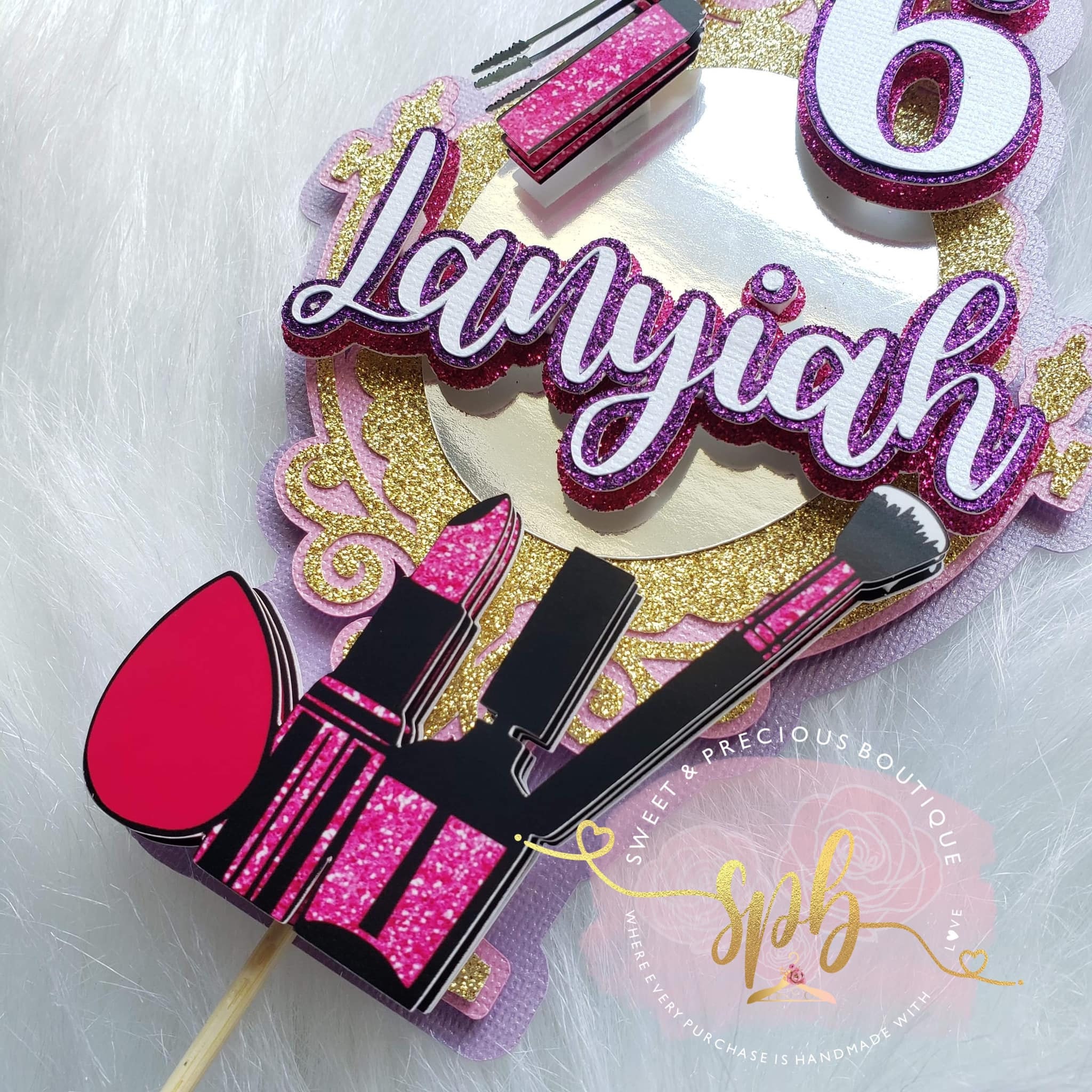 Spa Party Cake Topper, Sleepover Party Decorations, Pamper Party ...