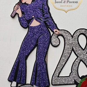 Selena Quintanilla Cake Topper, Selena Inspired Cake Decor, Selena ...