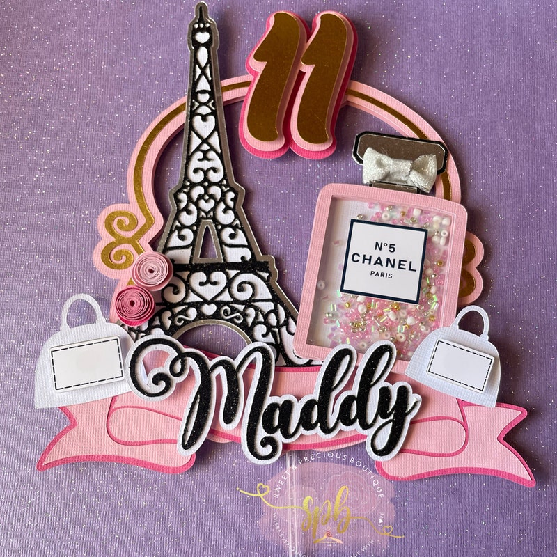 Chanel Cake Topper - Etsy