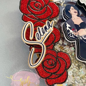 Selena Shaker Cake Topper, Selena Party, Inspired Selena Cake Topper - Etsy