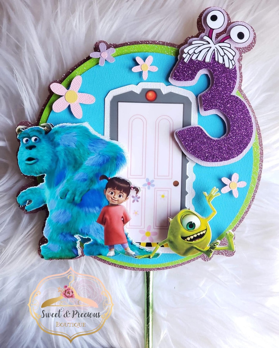 Monsters Inc Cake Topper/ Monsters Birthday/ Baby Smash Cake - Etsy