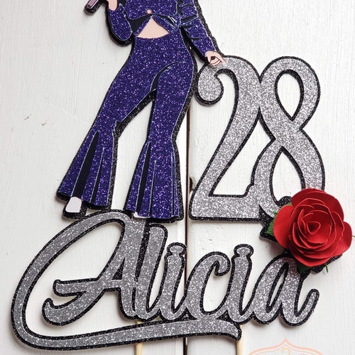 Selena Quintanilla Cake Topper Selena Inspired Cake Decor | Etsy