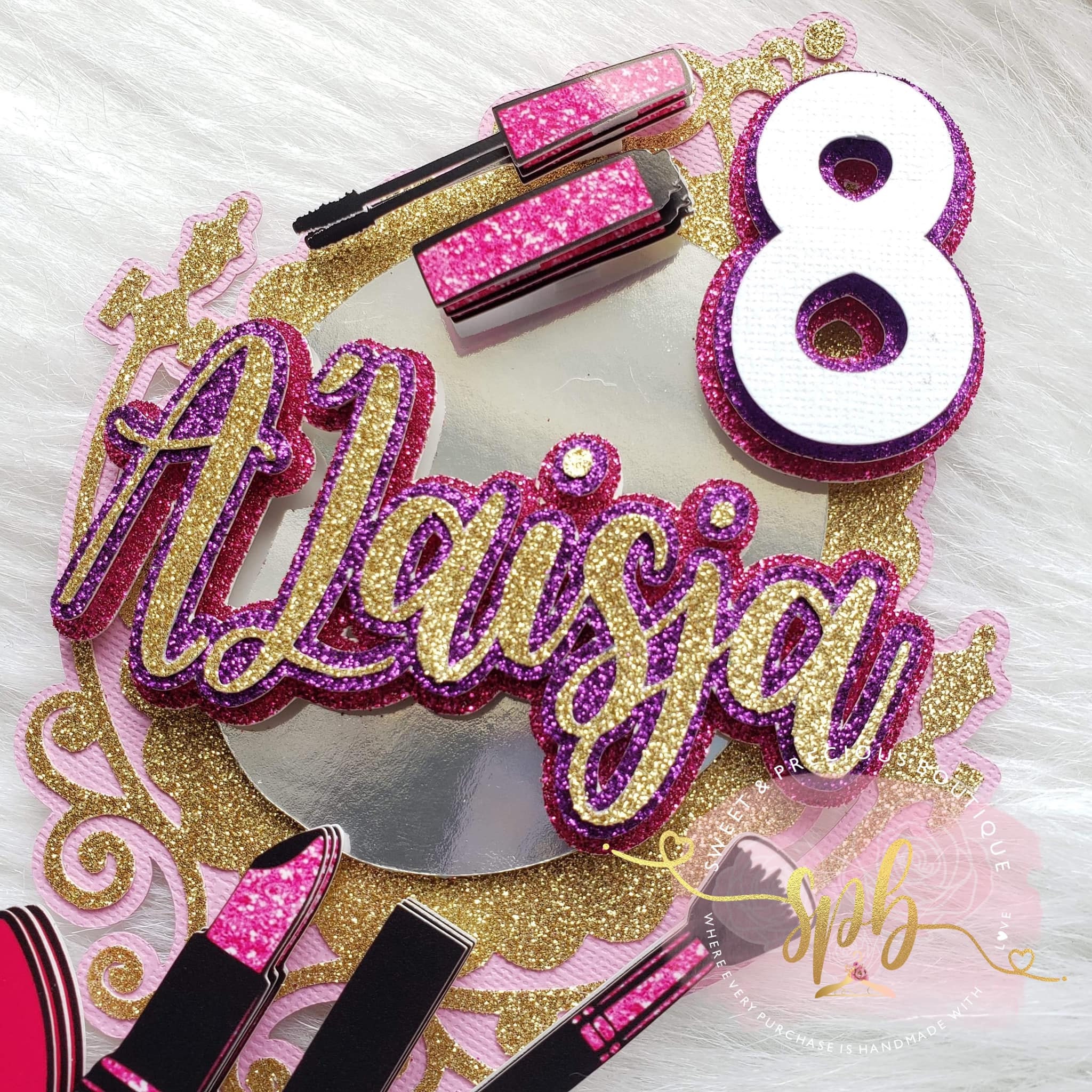 Spa Party Cake Topper, Sleepover Party Decorations, Pamper Party ...