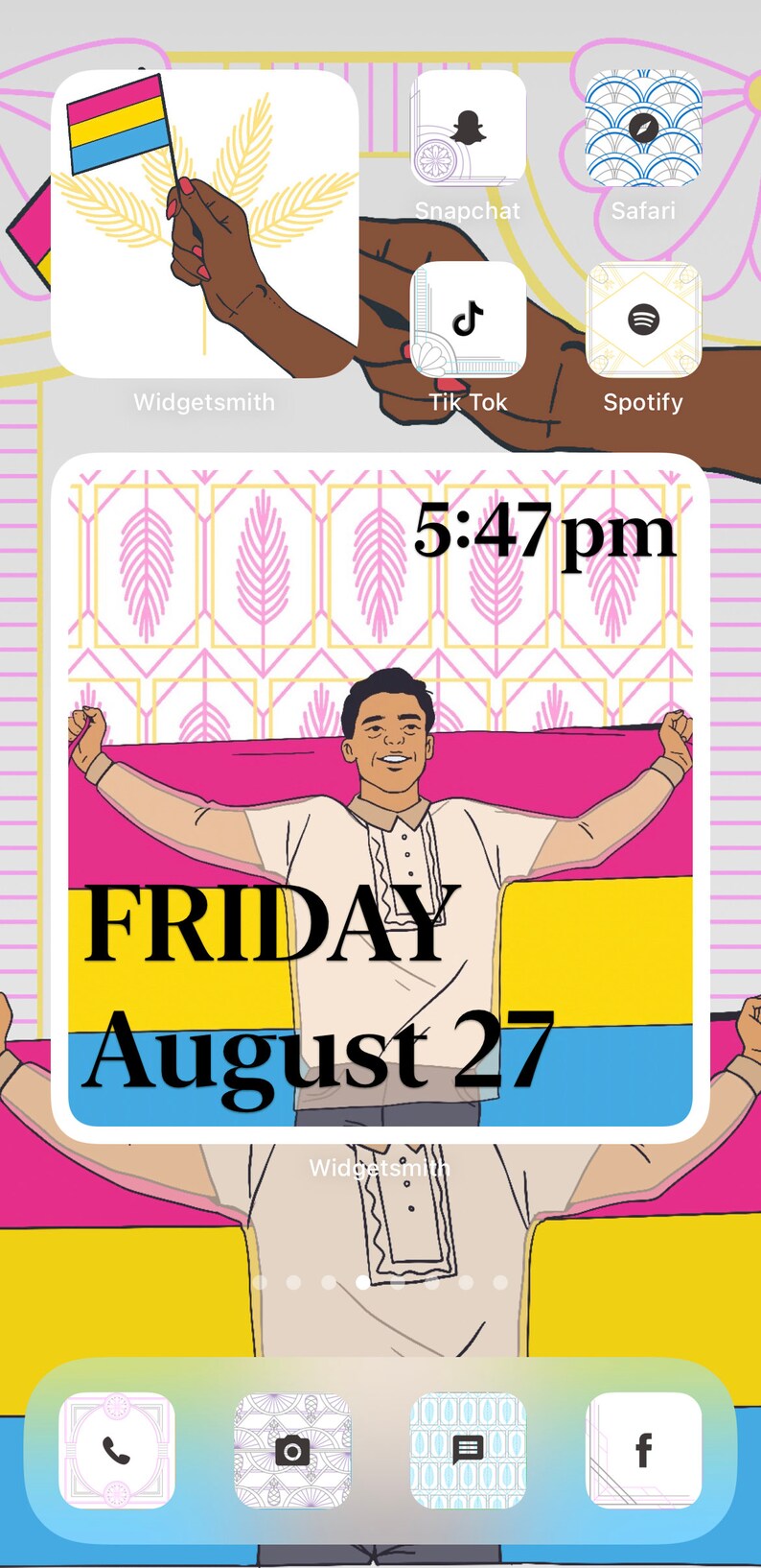 Filipino Queer Pride iPhone Icon Pack Ios - Etsy