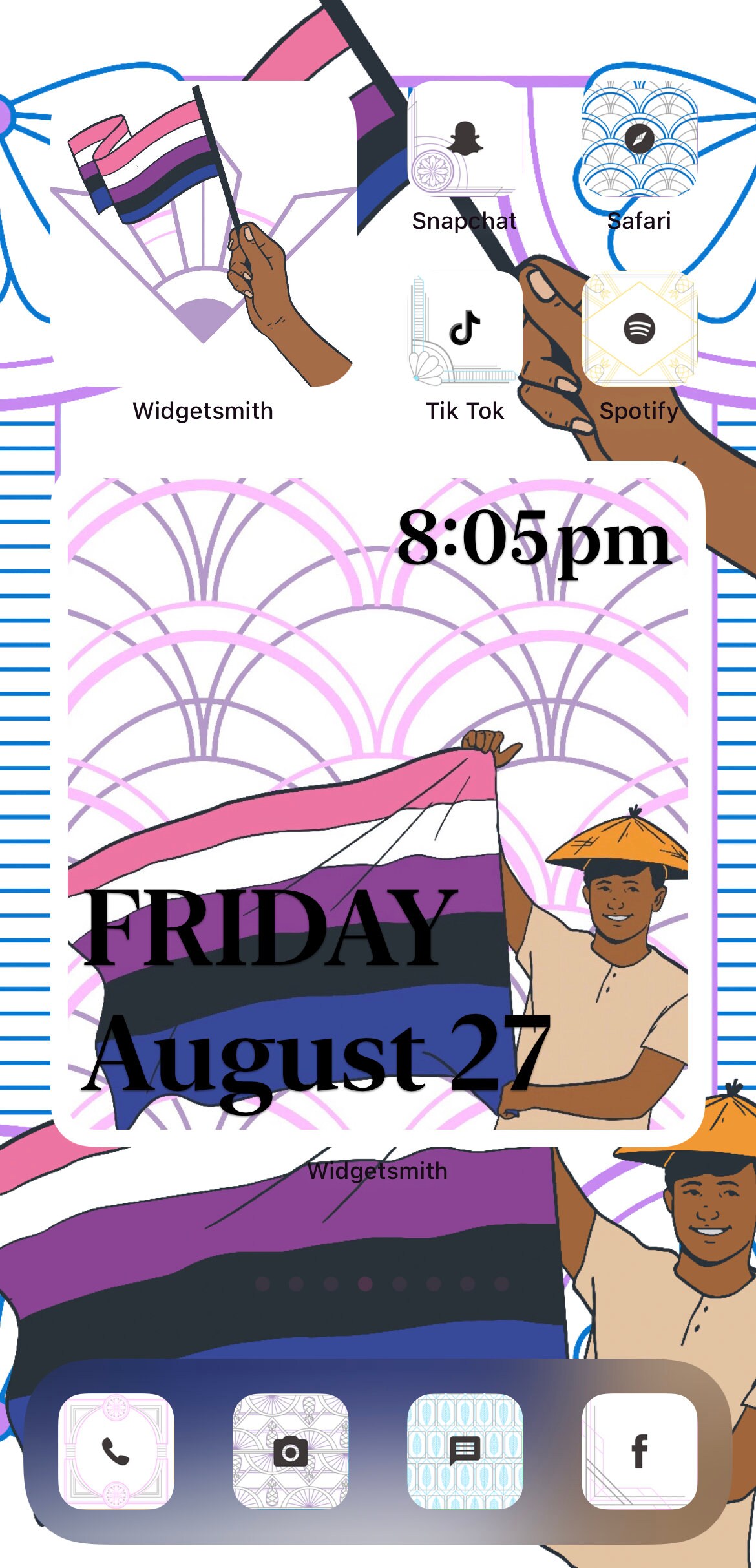 Filipino Queer Pride iPhone Icon Pack Ios - Etsy