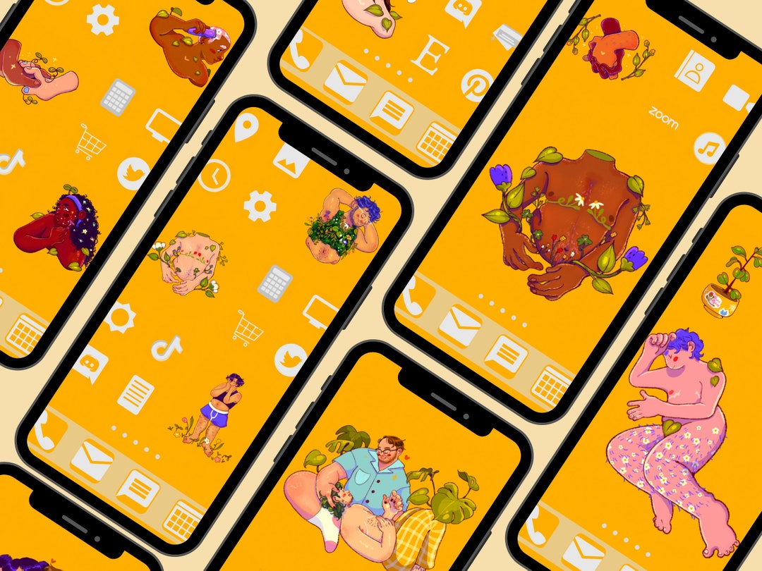 Trans Joy Nature iPhone Icon Pack Ios - Etsy