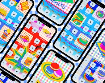 Fathers Day LGBTQIA Pride Iphone Icon Pack Ios 14 - Etsy