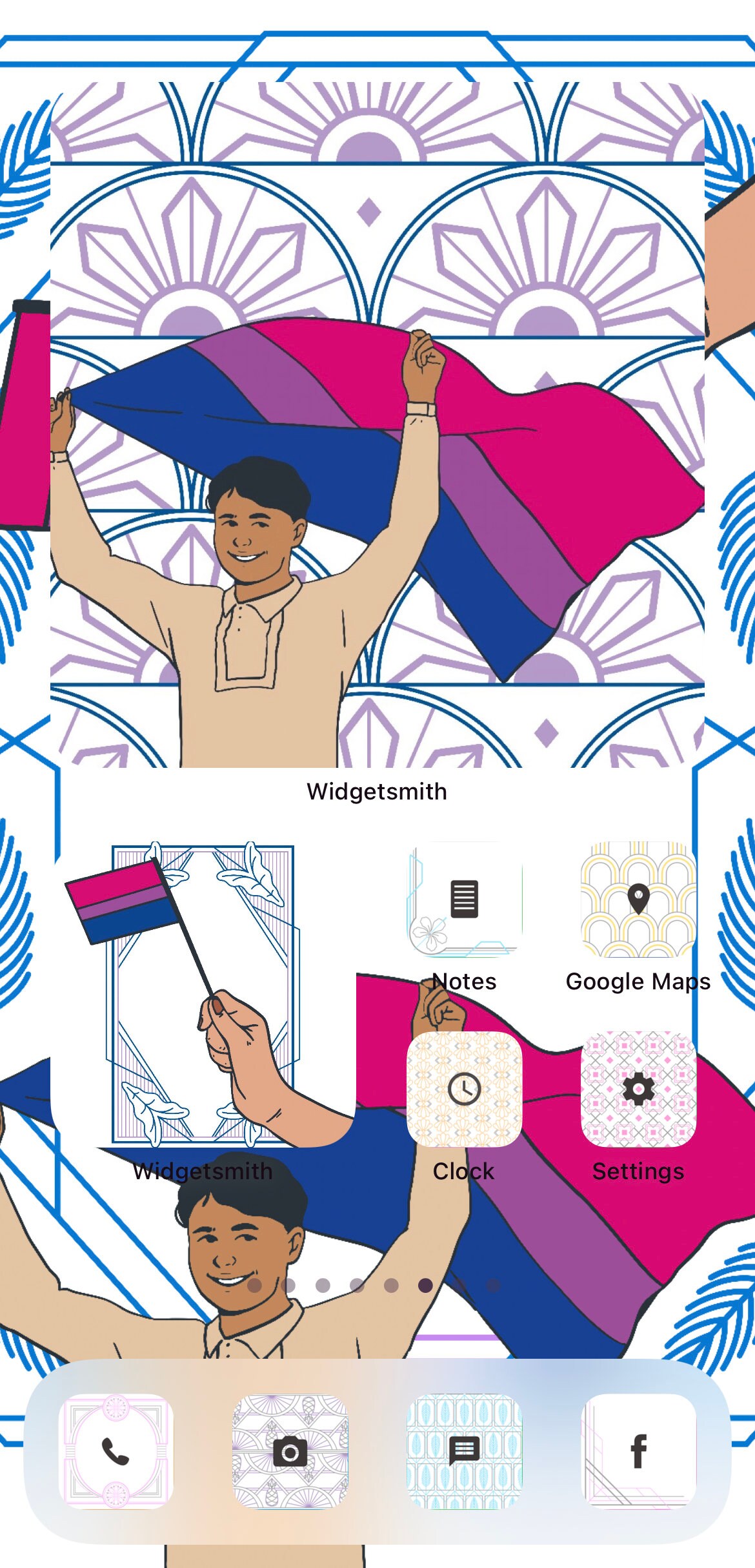 Filipino Queer Pride iPhone Icon Pack Ios - Etsy